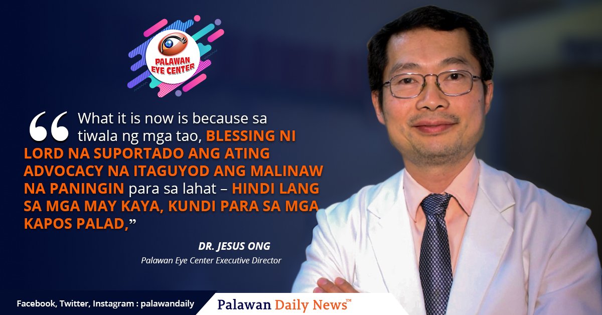 Palawan Eye Center celebrates 10,000 surgeries milestone