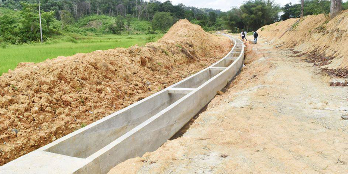 NIA constructs P32-M Taytay irrigation project