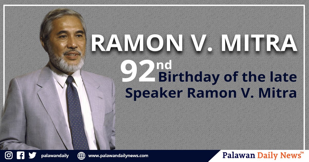 House of Representatives remembers former Speaker Ramon Mitra’s 92nd ...