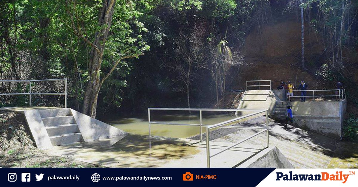 NIA-Palawan completes P30M irrigation project in Lucbuan