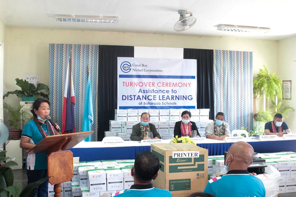 CBNC extends 2M worth of assistance for distance learning in Bataraza