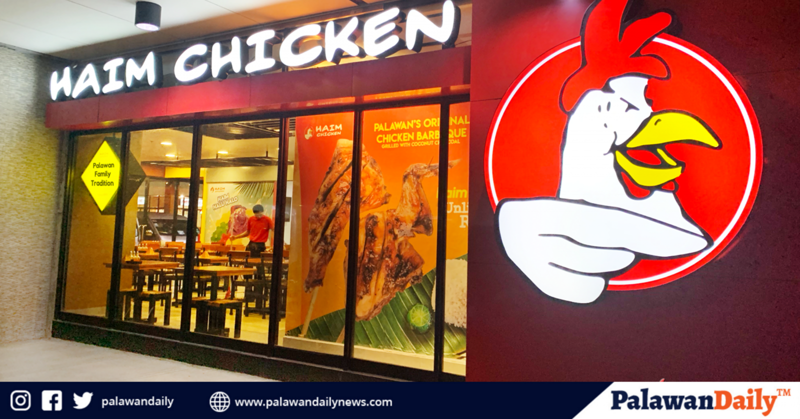Palawan’s Haim Chicken continues to expand this 2020; open two new branches
