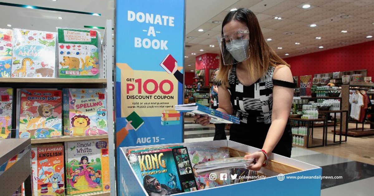 DONATE-A-BOOK, share the joy of learning at the SM Store