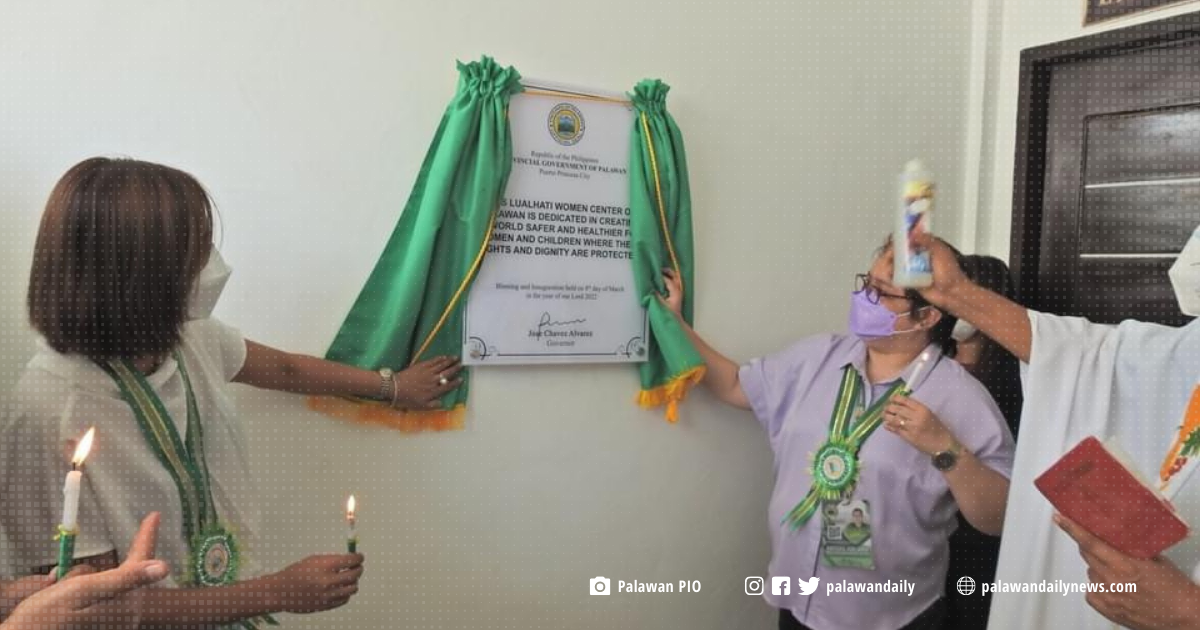 New Lualhati Women's Center opens in Palawan