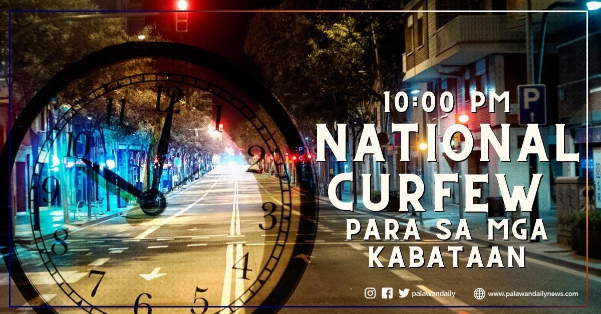 National curfew para sa mga kabataan, umani ng suporta mula sa mga magulang