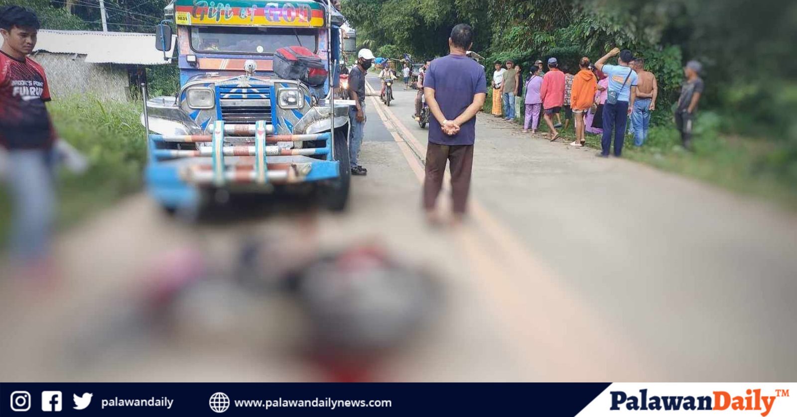 Motorista, patay sa banggaan ng motor at jeepney