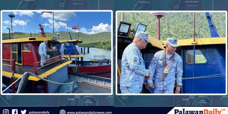 Wescom salutes Ayungin Shoal personnel rotation and resupply mission team