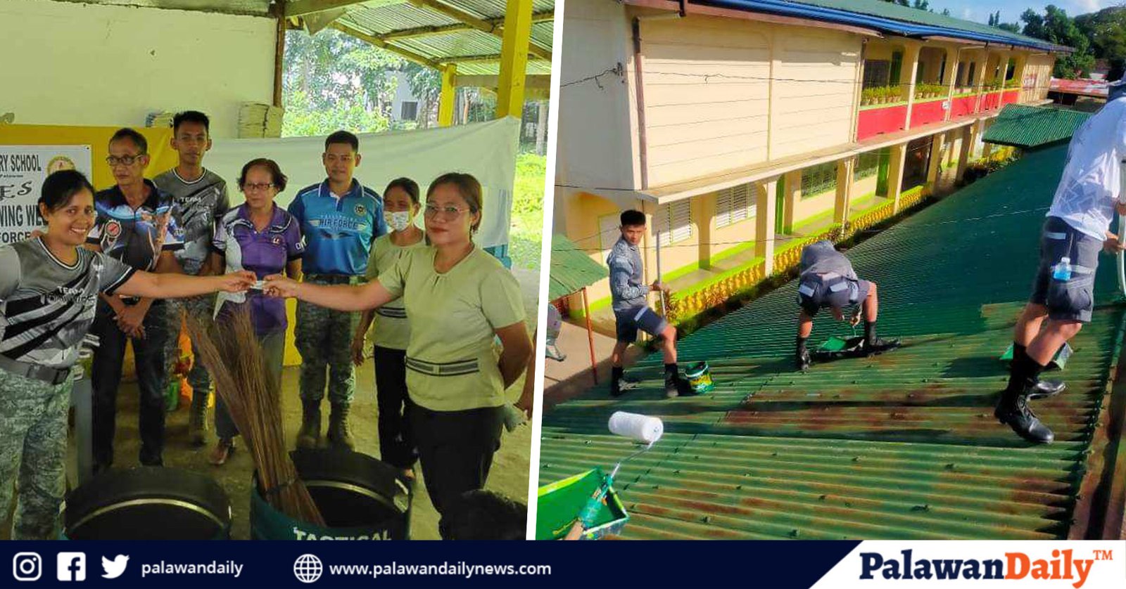 20 paaralan mula sa Puerto Princesa at Palawan, nabigyan nang tulong ng ...