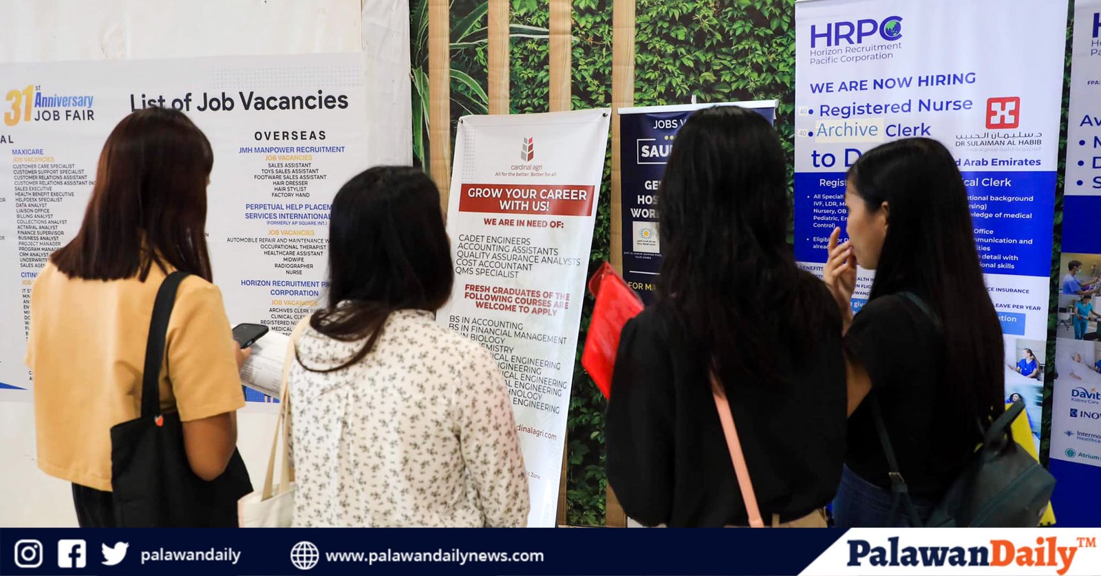 Massive local and overseas Job Fair yields success