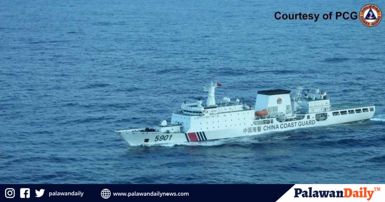 China's 'monster' coast guard vessel returns to west philippines sea