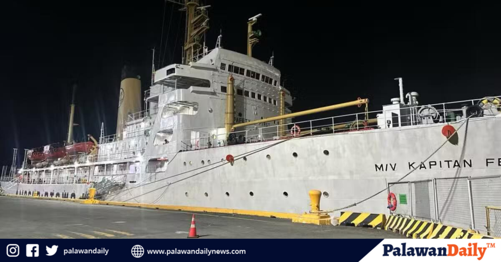 Barko ng atin ito, dumating sa el nido para sa ikatlong misyon sa wps