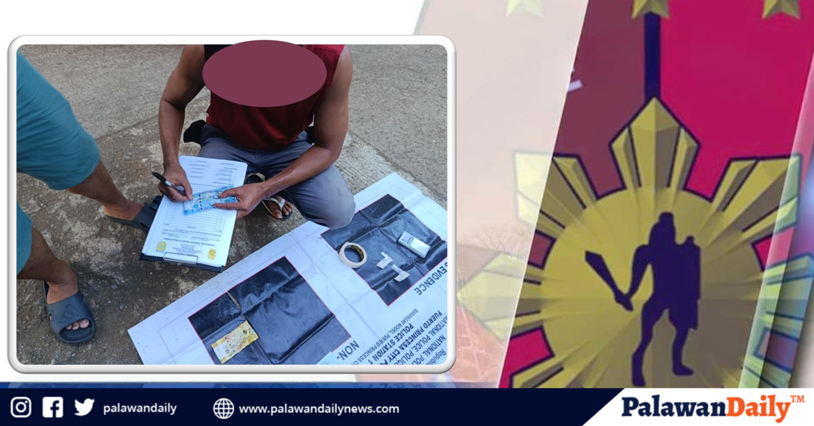 Construction worker, arestado sa drug buy-bust operation sa Brgy ...