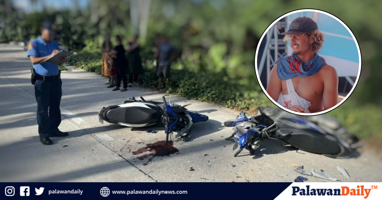 Brazilian national killed in two-bike crash