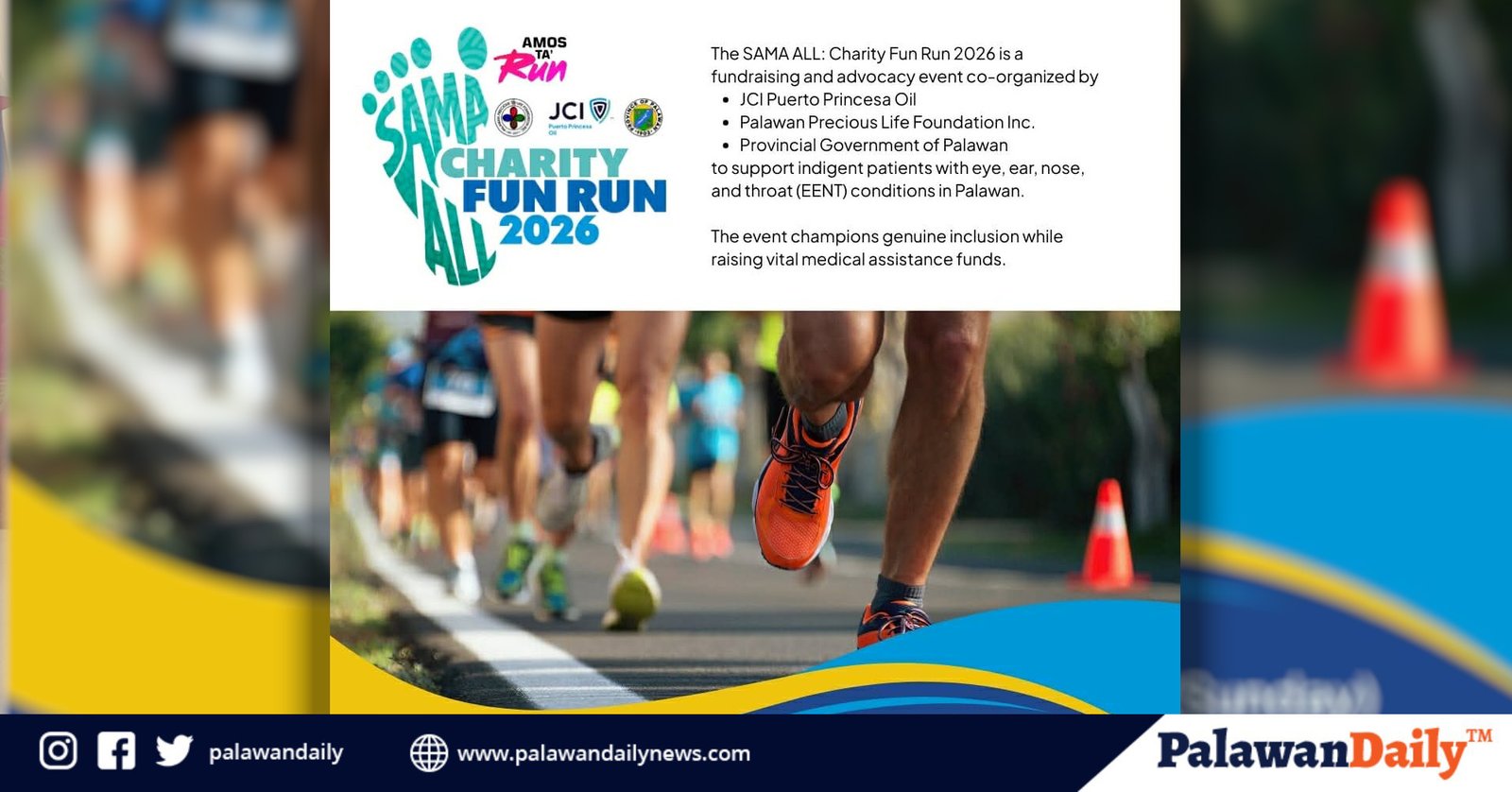 Sama All Charity Fun Run launches with special category for persons ...