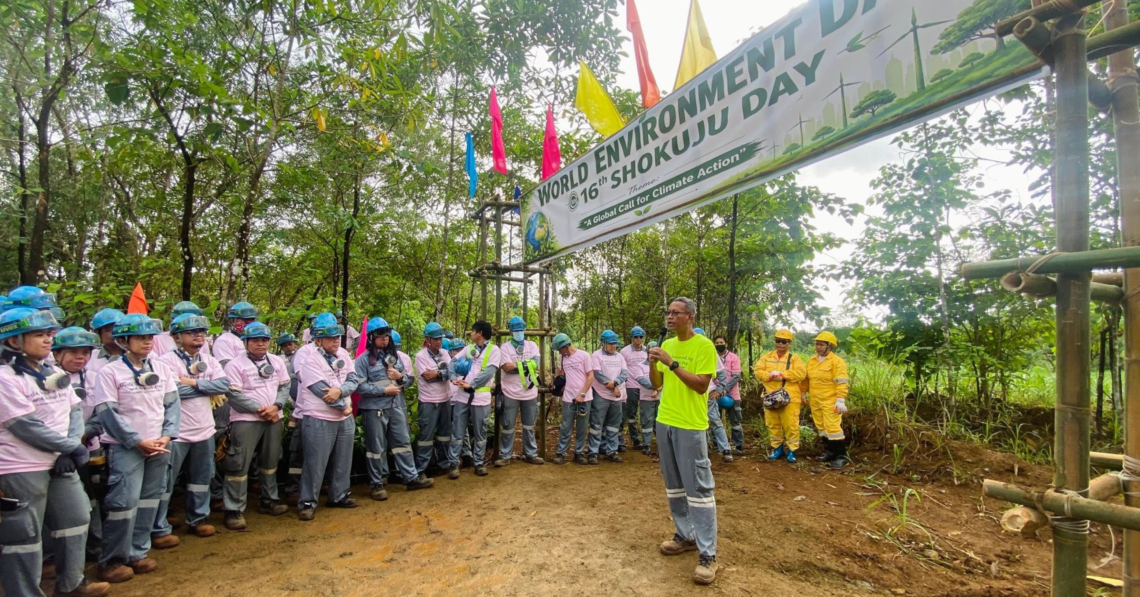 CBNC plants over 5,000 Palawan endemic trees to mark World Environment Day